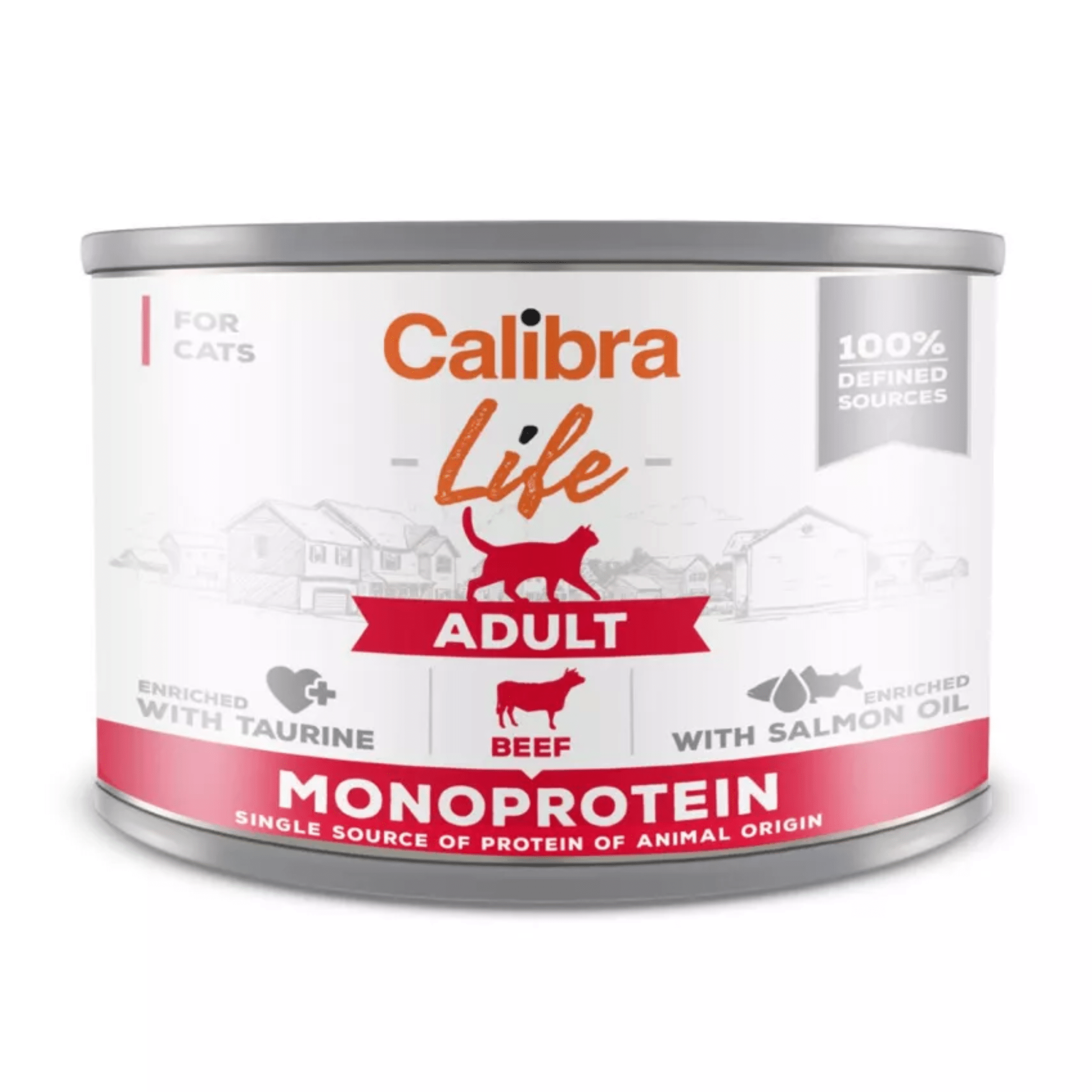 Calibra Life Cans | Adult Cat | Beef