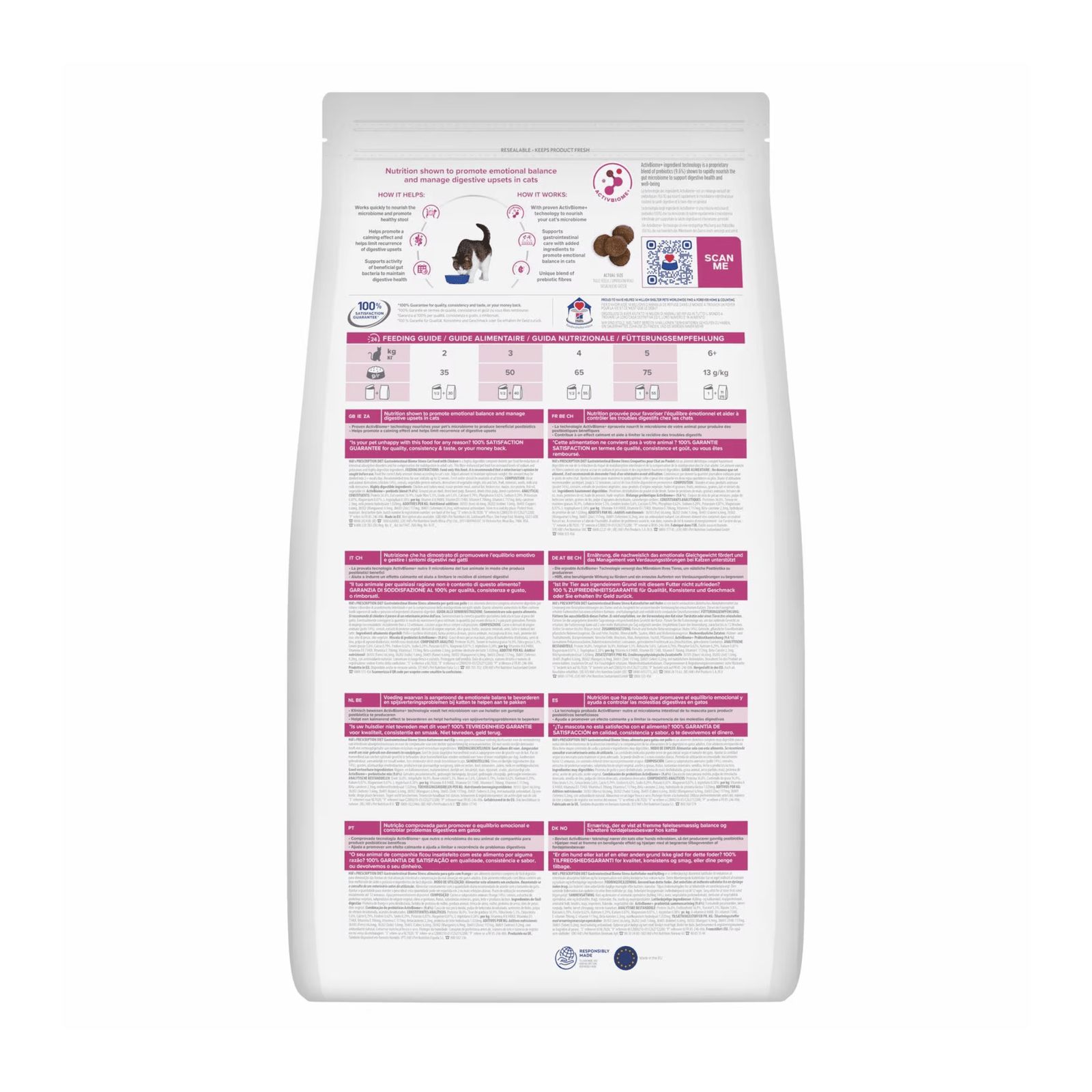 Hills Prescription Diet Gastrointestinal Biome Stress Dry Cat Food