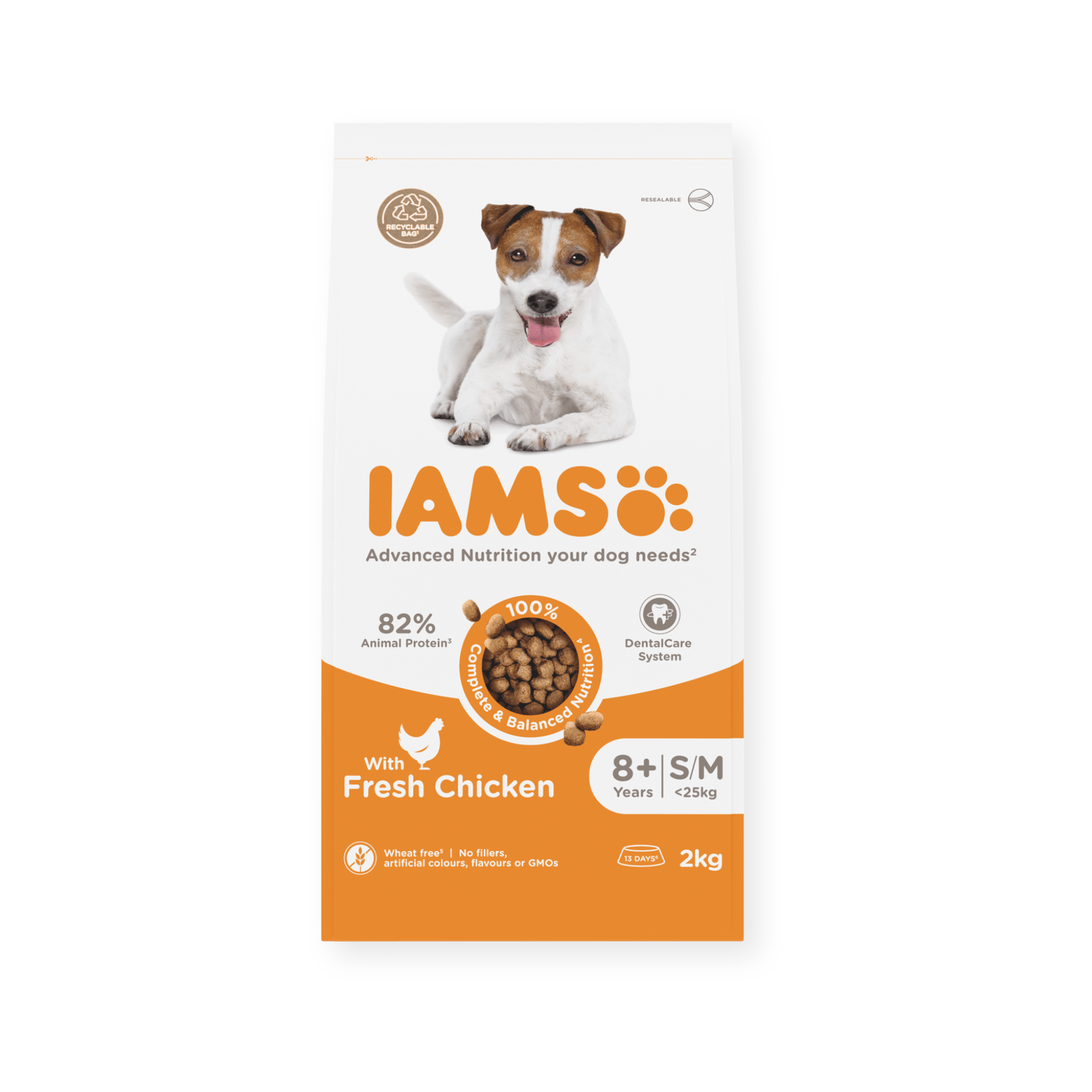 IAMS Dry Senior Dog Food Fresh Chicken (Small/Medium Breed)