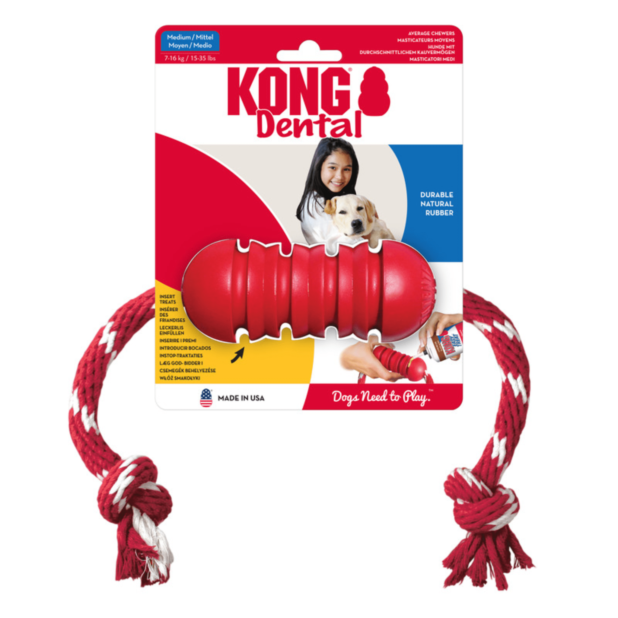 KONG Dental with Rope