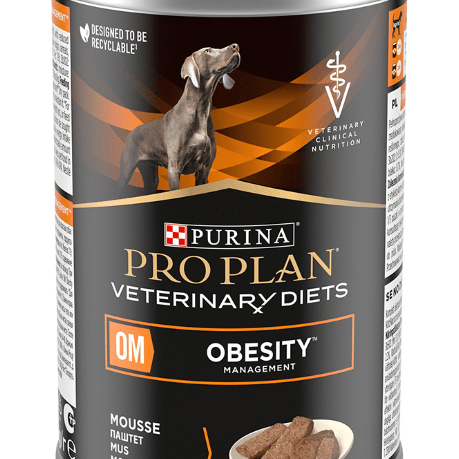 Purina Pro Plan Veterinary Diets OM Obesity Wet Dog Mousse